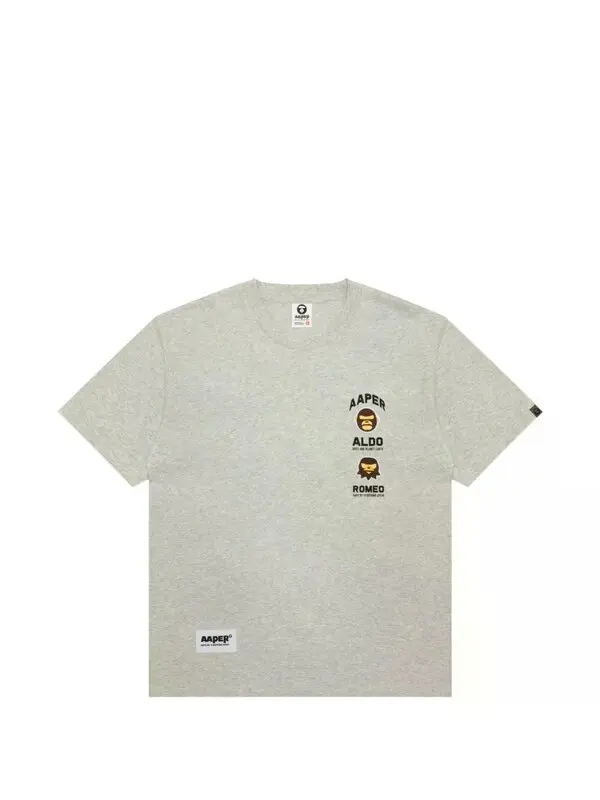AAPE BY *A BATHING APE Graphic-print T-shirt - Grey