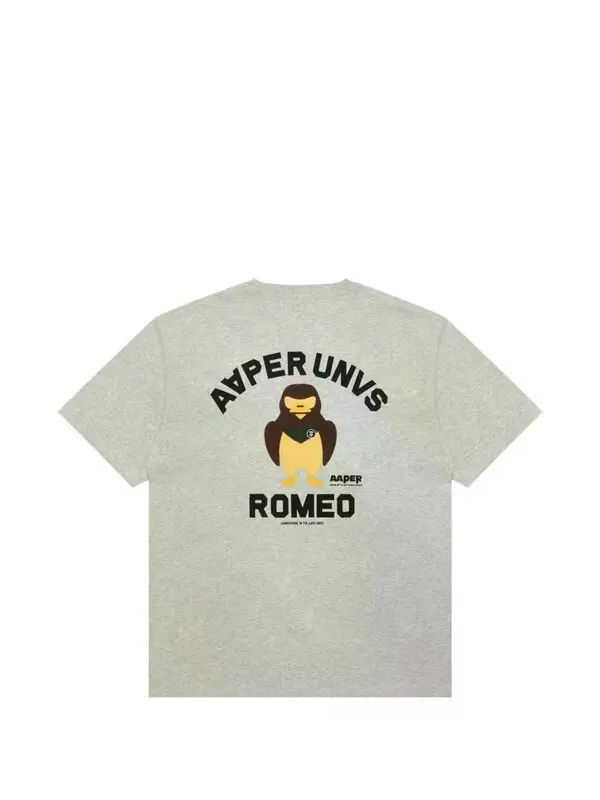 AAPE BY *A BATHING APE Graphic-print T-shirt - Grey