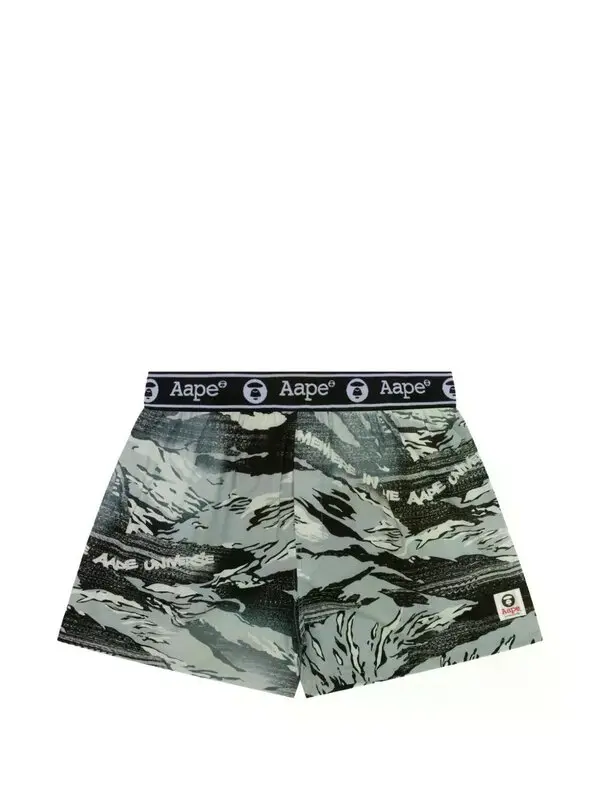 AAPE BY *A BATHING APE Camo-print Boxers - Black