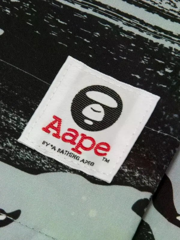 AAPE BY *A BATHING APE Camo-print Boxers - Black