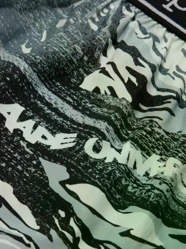 AAPE BY *A BATHING APE Camo-print Boxers - Black