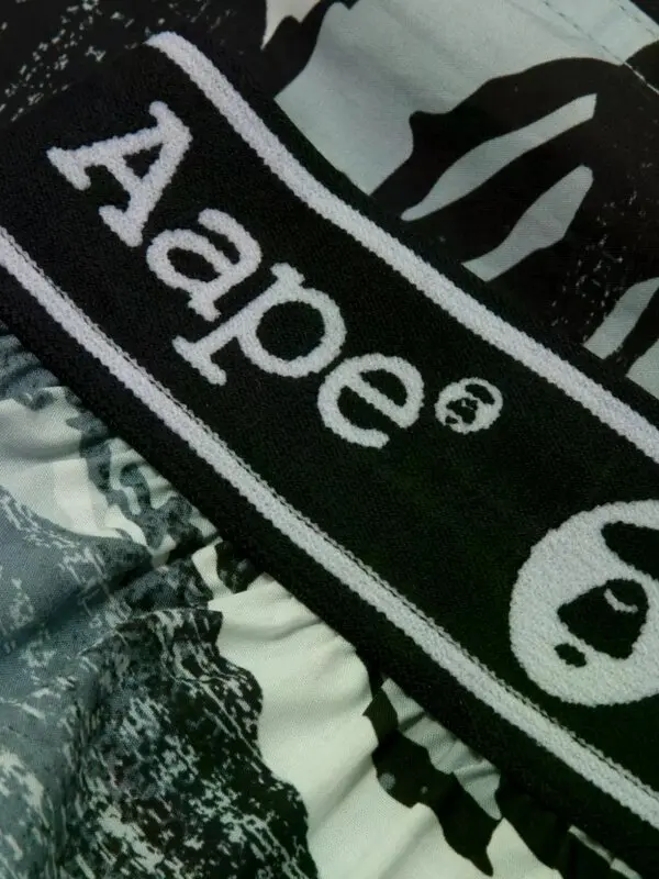 AAPE BY *A BATHING APE Camo-print Boxers - Black