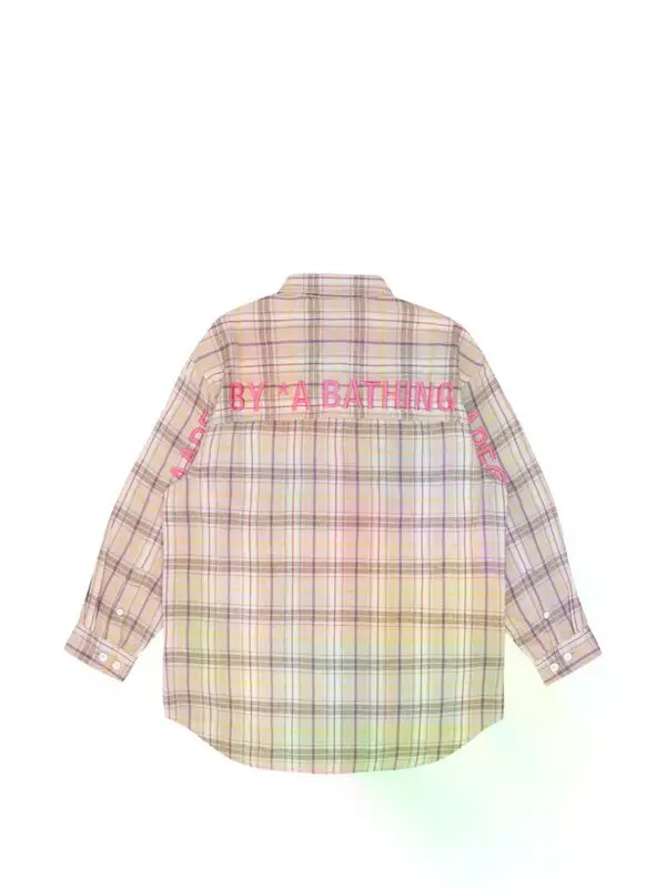AAPE BY *A BATHING APE Moonface Pocket-detailed Button-down Shirt