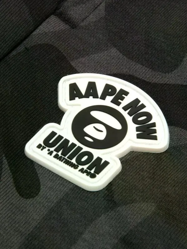 AAPE BY *A BATHING APE Camo-print Sweat Shorts