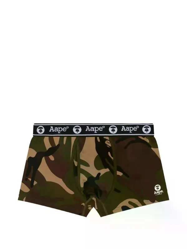 AAPE BY *A BATHING APE Camo Moonface Boxer Shorts