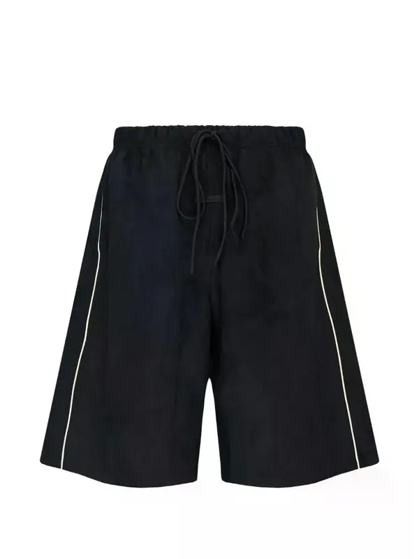 Fear Of God Contrast-piping Shorts - Black
