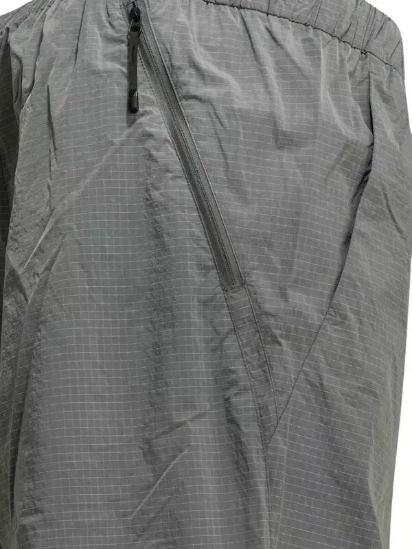 GOLDWIN Grid-pattern Belted Trousers