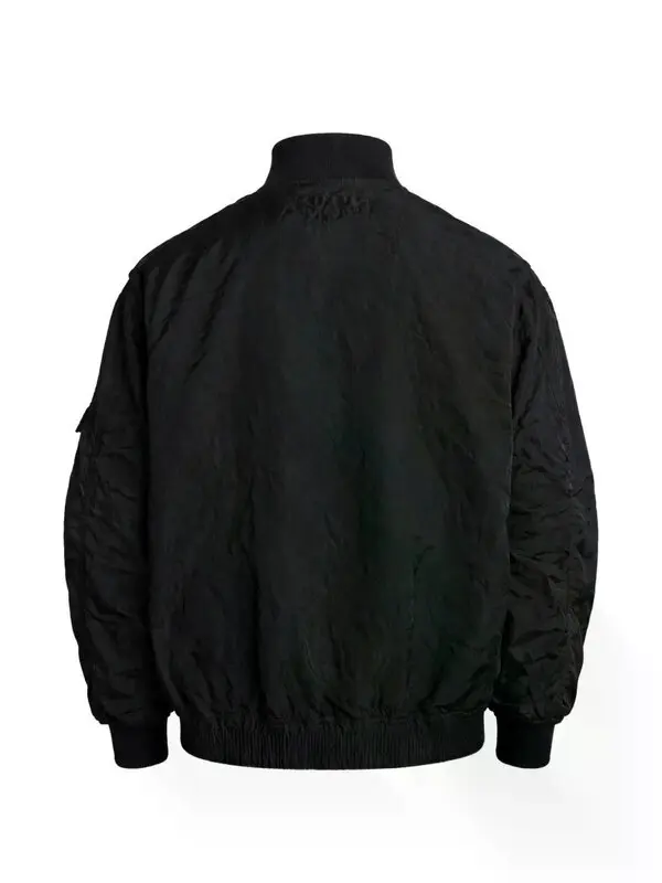 Comme Des Garçons Crinkled-finish Utility Jacket