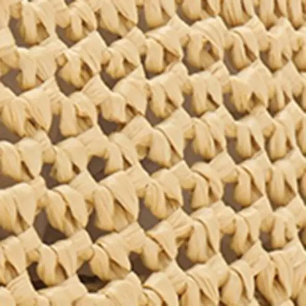 Burberry Raffia-effect Bucket Hat With Knight Stamp
