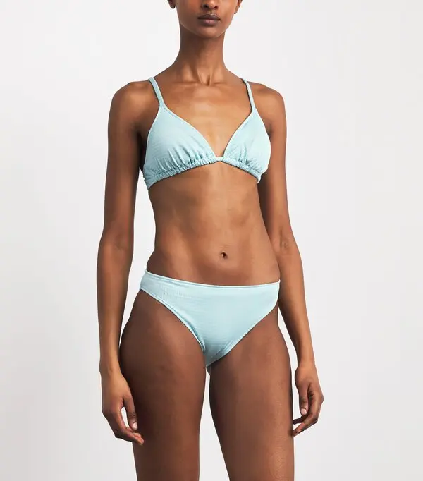 Wolford Textured Triangle Bikini Top