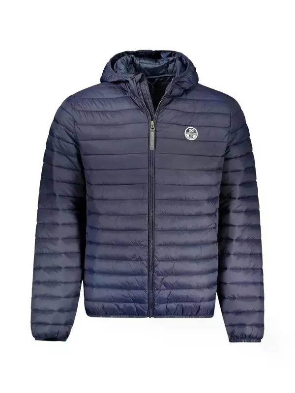 NORTH SAILS Quilted Hooded Jacket - Blue