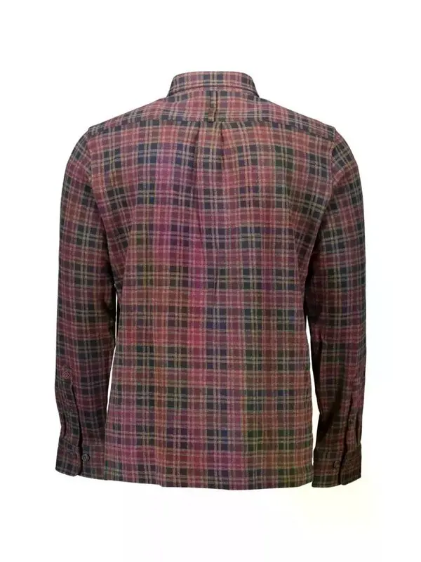 Gant Check-pattern Flannel Shirt - Brown