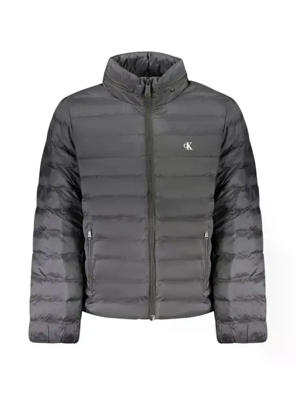 Calvin Klein Padded Zip-up Jacket - Grey