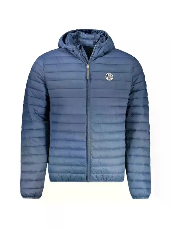 NORTH SAILS Quilted Hooded Jacket - Blue