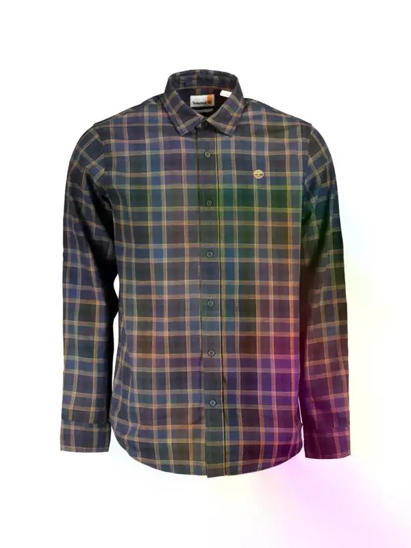 Timberland Plaid-check Flannel Shirt - Blue