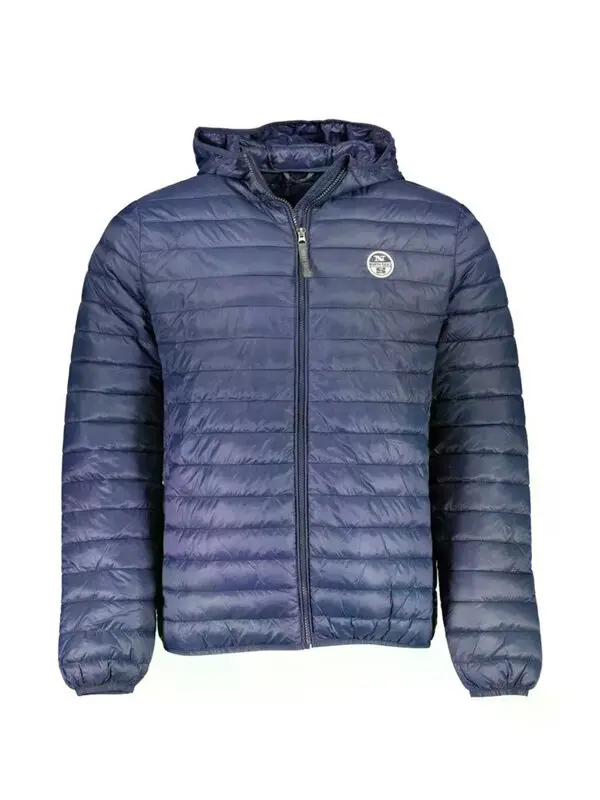 NORTH SAILS Hooded Puffer Jacket - Blue