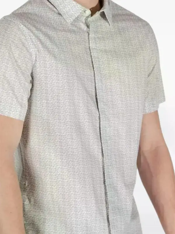 Armani Exchange All-over-print Short-sleeve Shirt