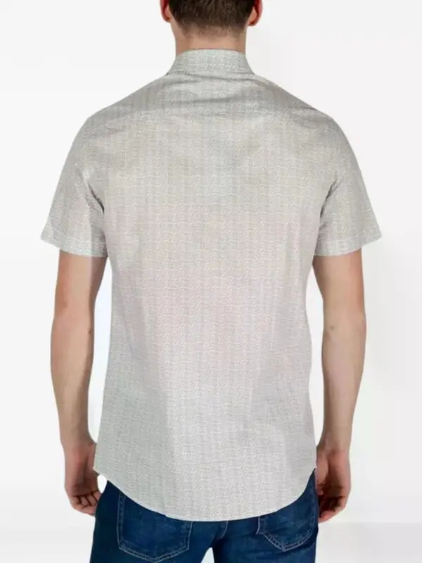 Armani Exchange All-over-print Short-sleeve Shirt