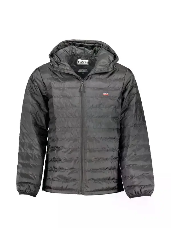 LEVI'S Quilted Zip-up Jacket - Grey
