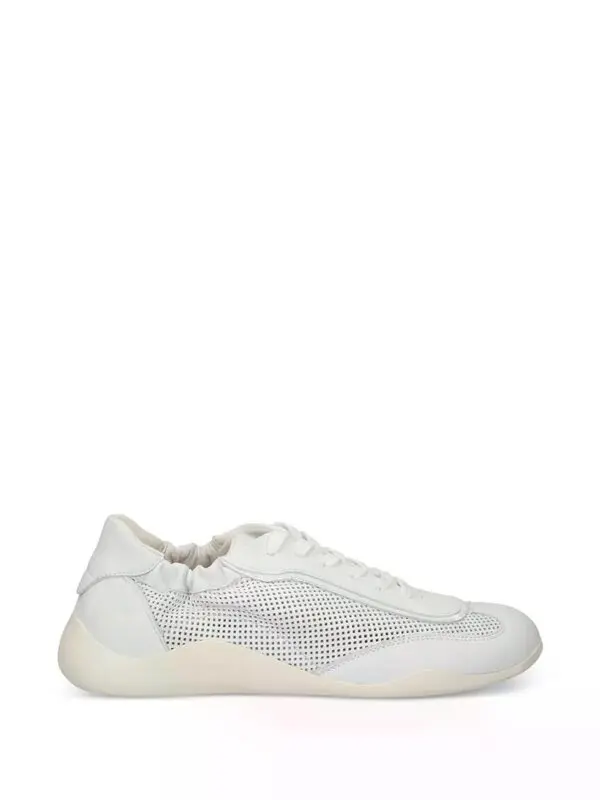VIC MATIE Perforated Elasticated-ankle Sneakers - White