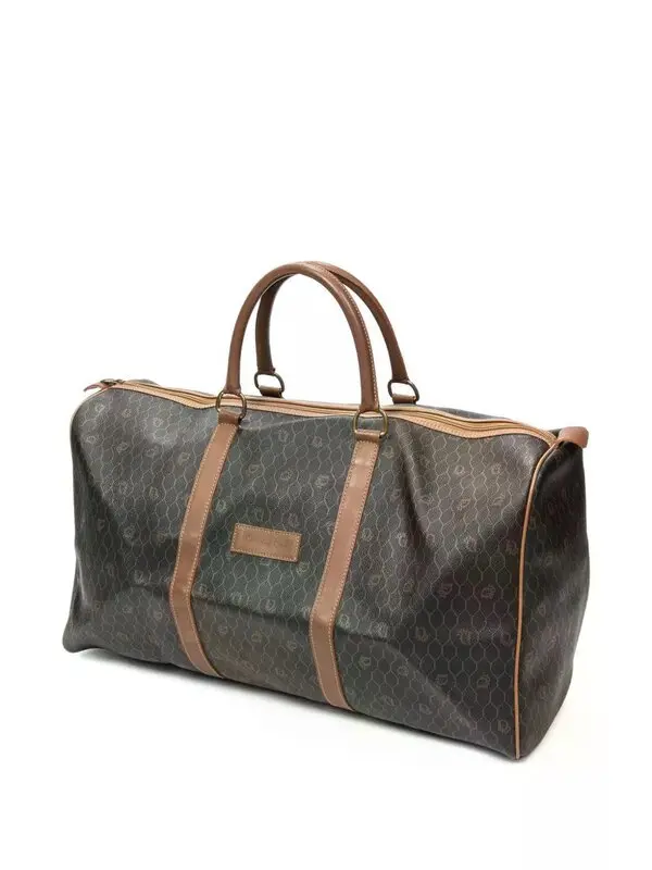 Dior Honeycomb Leather Holdall Bag