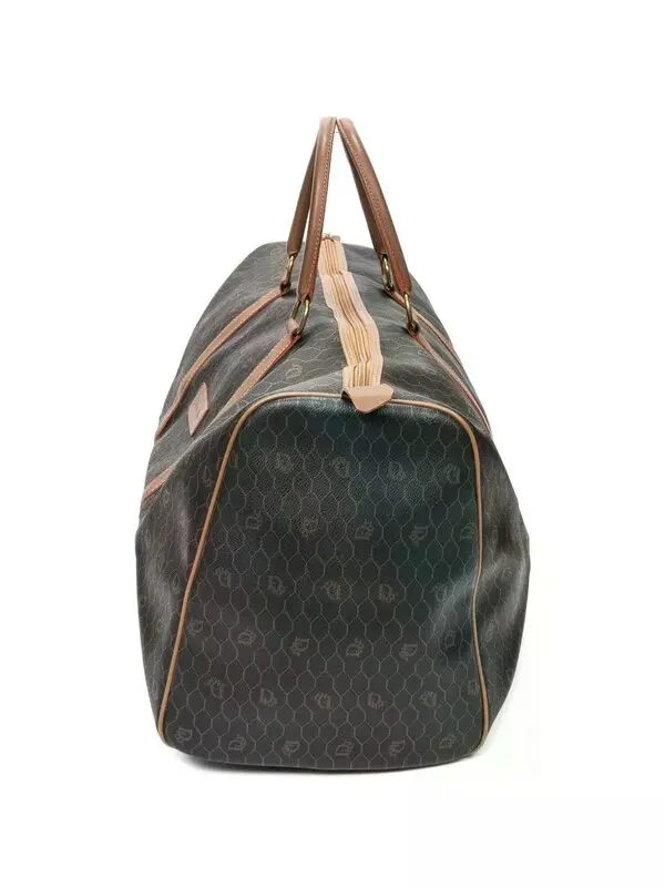 Dior Honeycomb Leather Holdall Bag