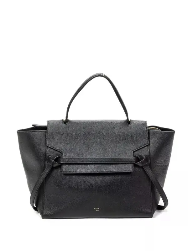 Celine Mini Belt Tote Bag - Black