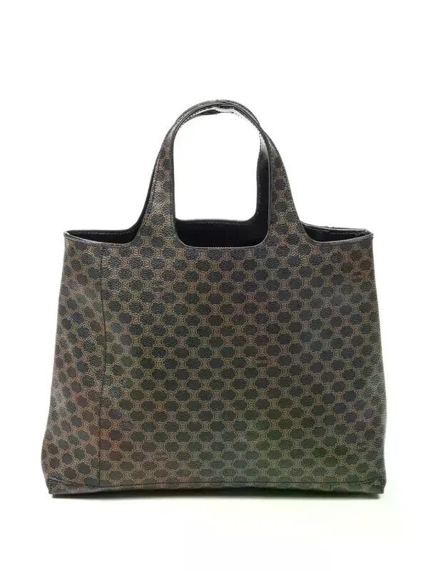 Celine Patterned Tote Bag - Black