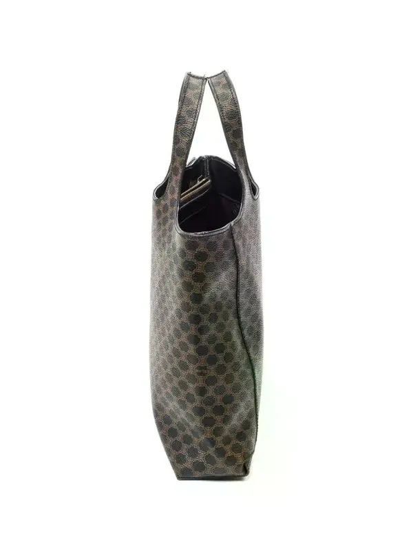 Celine Patterned Tote Bag - Black
