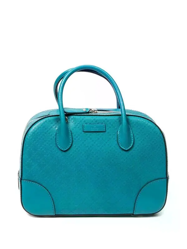 Gucci Boston Leather Tote Bag