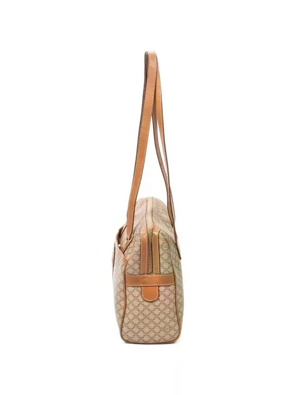 Celine Boston Leather-trim Shoulder Bag