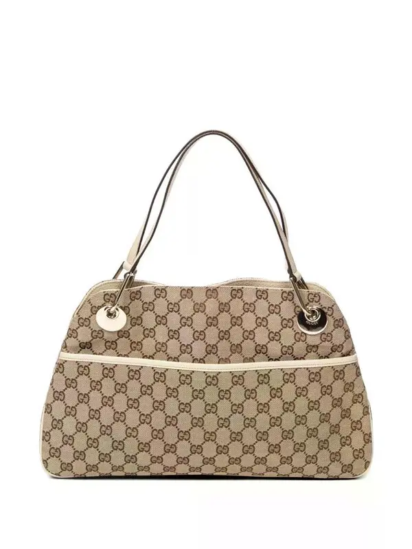 Gucci Medium Eclipse Shoulder Bag - Brown
