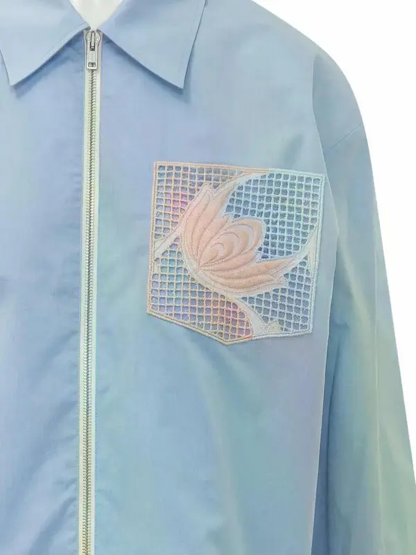 Marni Lace-detail Pocket Shirt