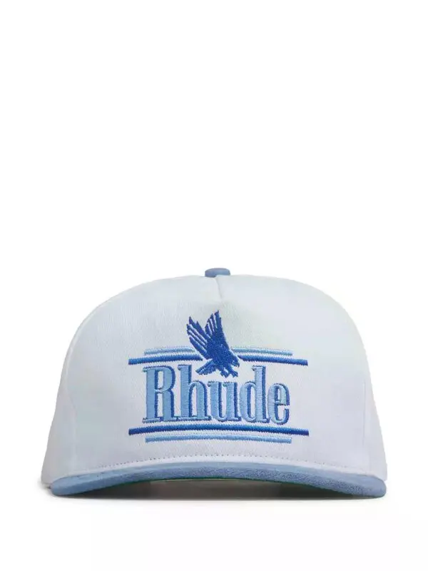 Rhude Embroidered Logo Cap - White