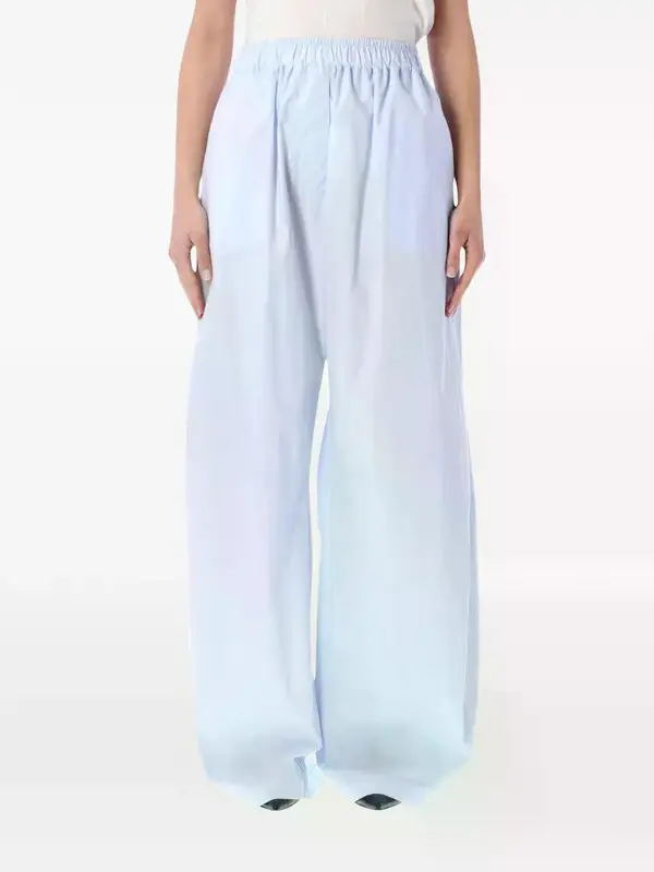 THELATEST Dora Elasticated-waist Trousers - Blue