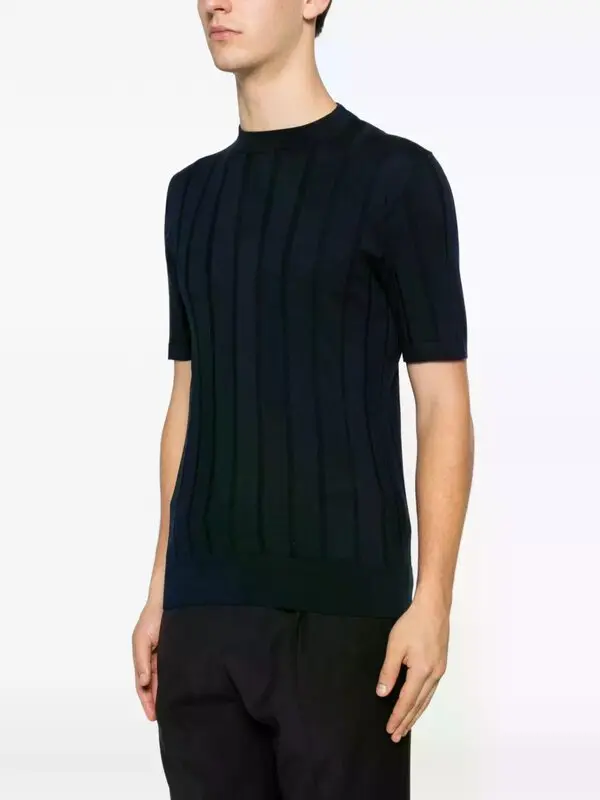 Eleventy Crew-neck T-shirt - Blue