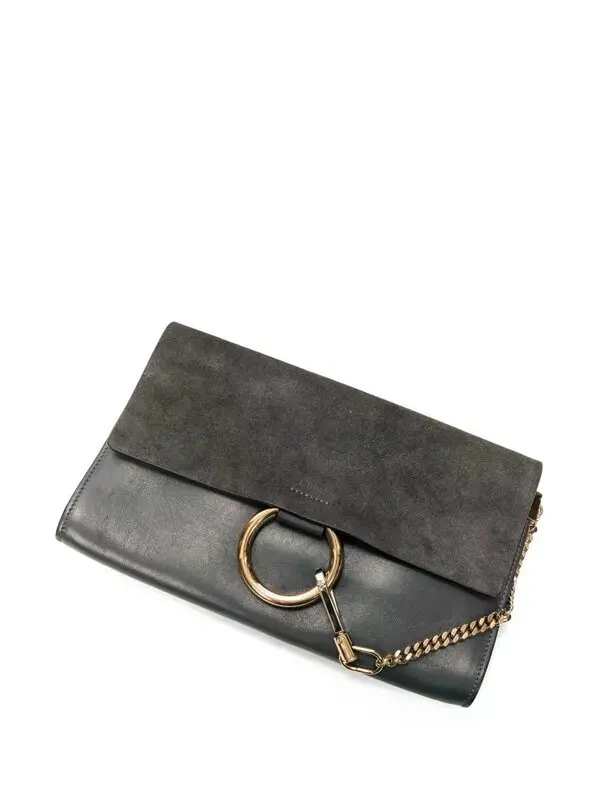 Chloé Faye Leather Clutch