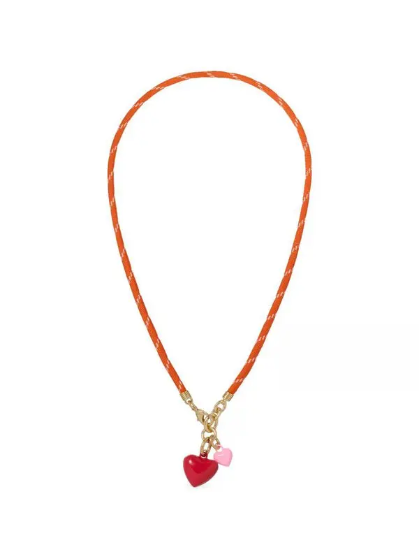 ROXANNE ASSOULIN Heart-pendant Necklace - Red