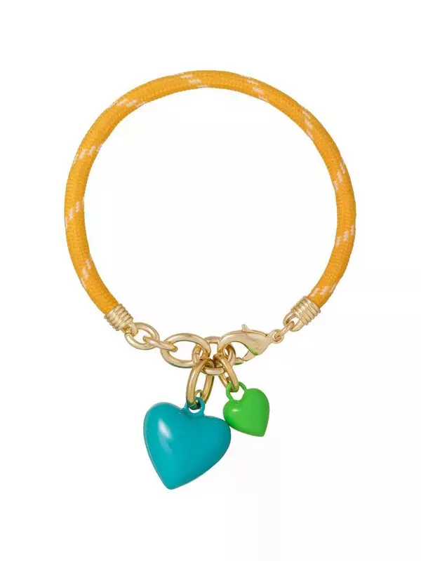 ROXANNE ASSOULIN The Happy Cord Heart-charm Bracelet - Blue