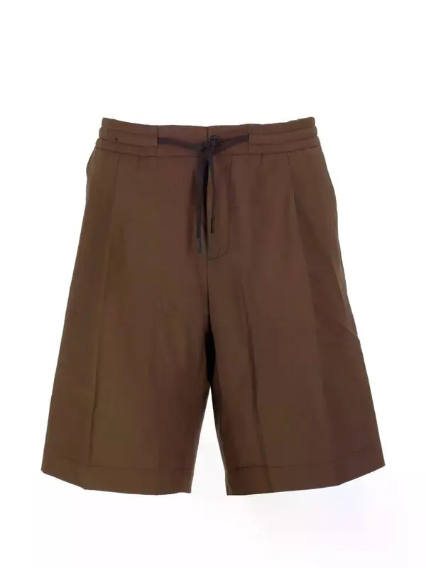 HOSIO Drawstring Shorts - Brown