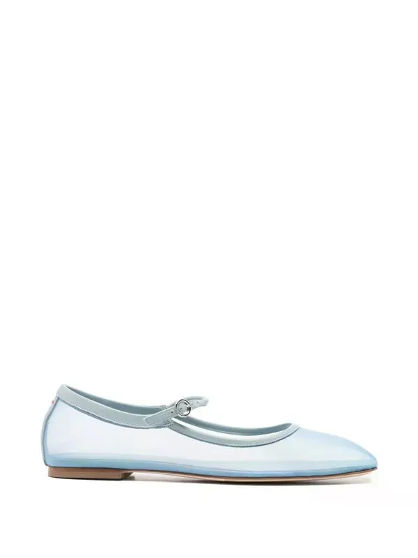 AeydĒ Uma Mesh Ballet Flats - White