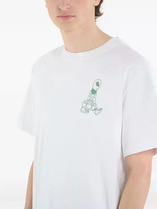 The North Face Alien Graphic-print Relaxed T-shirt - White