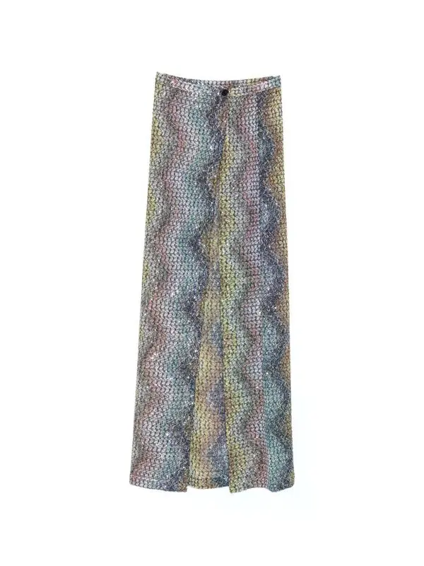 Missoni Sequin-embellished Maxi Skirt - Black