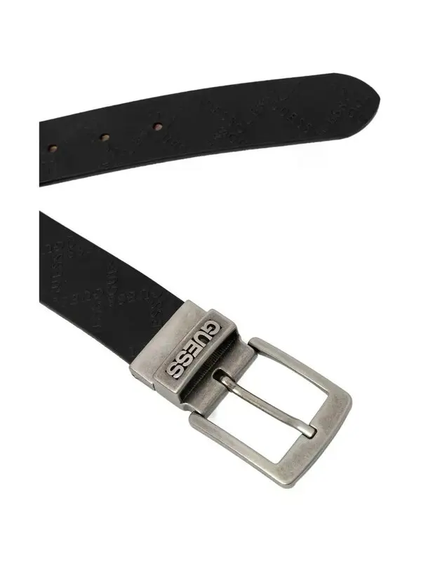 Guess Logo-embossed Buckle Belt