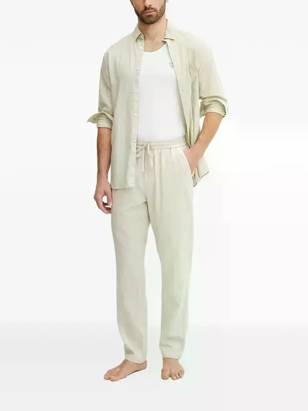Guess Patch-pocket Long-sleeved Shirt