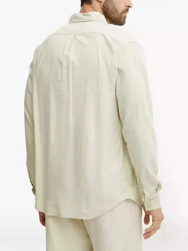 Guess Patch-pocket Long-sleeved Shirt