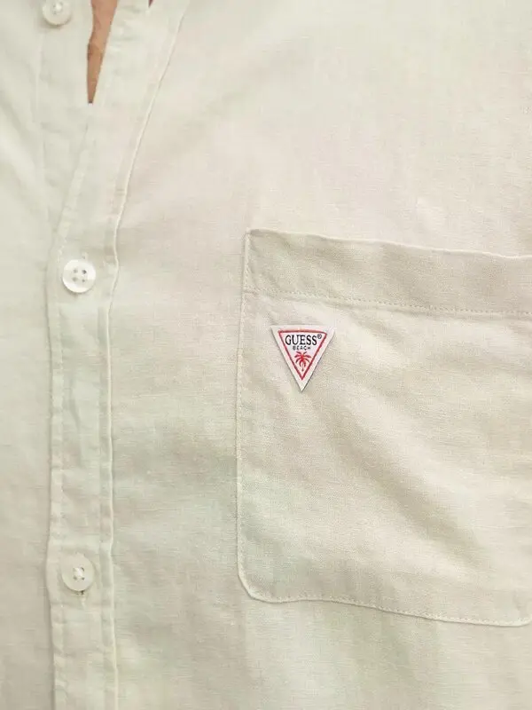 Guess Patch-pocket Long-sleeved Shirt