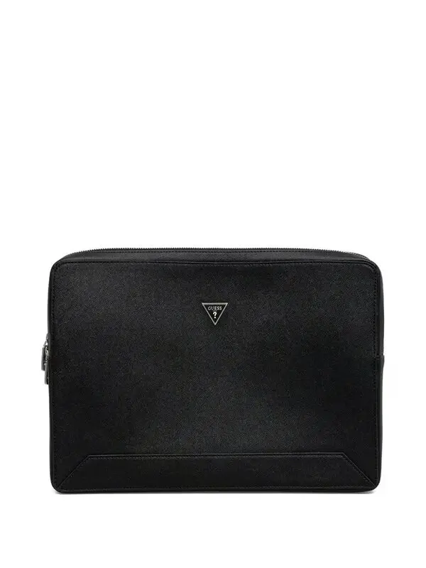Guess Logo-plaque Documents Bag