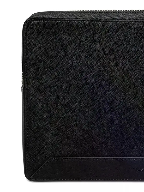 Guess Logo-plaque Documents Bag