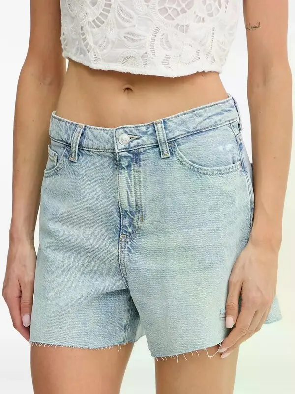 Guess Frayed Denim Shorts